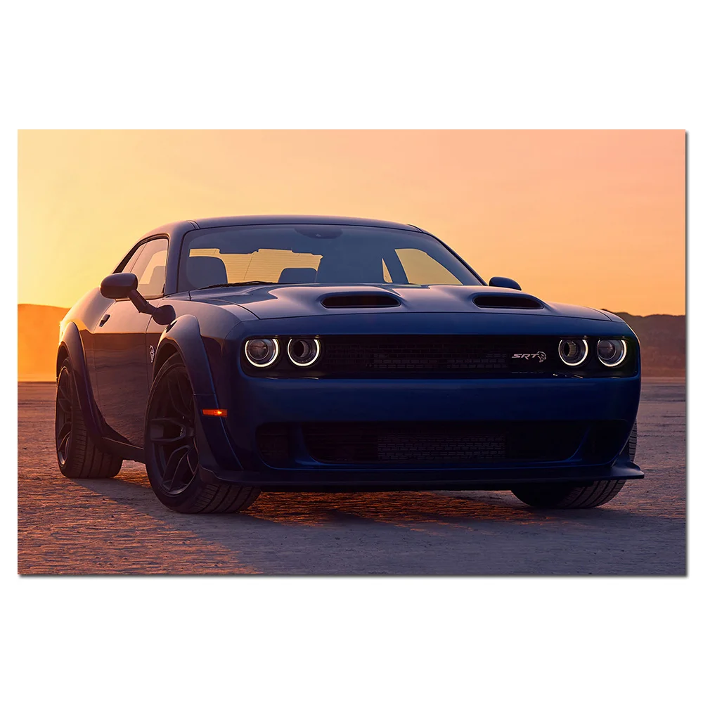 Dodge Challenger SRT Poster: The Ultimate Wall Art for Muscle Car ...