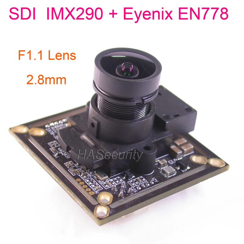 Sdi Hd-sdi 1080p @ 60fps 1/2.8" Sony Starvis Imx290 Cmos Sensor ...