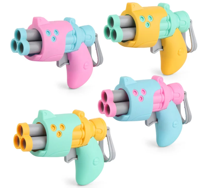 Abs Toy Gun Children Mini Pistol Air Soft Bullet Gun Bullet Gun Three ...
