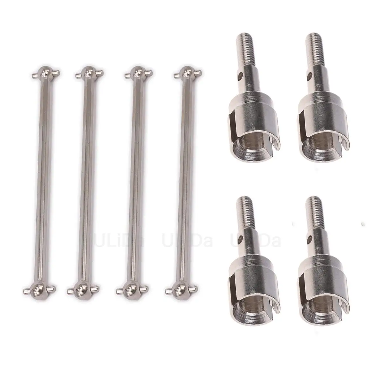 8pcs-Steel-Metal-Drive-Shaft-61mm-Dogbones-02003-Stub-Wheel-Axle-02033 ...