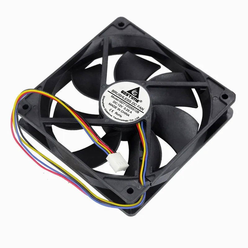 chassis fan 12V high speed high air volume CPU cooling DC5V USB plug ...