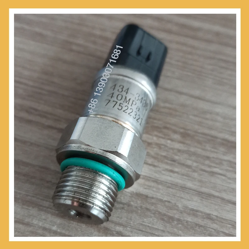 For E320d 4343436 Excavator Sensor 366-9312 Diesel Engine Pressure ...