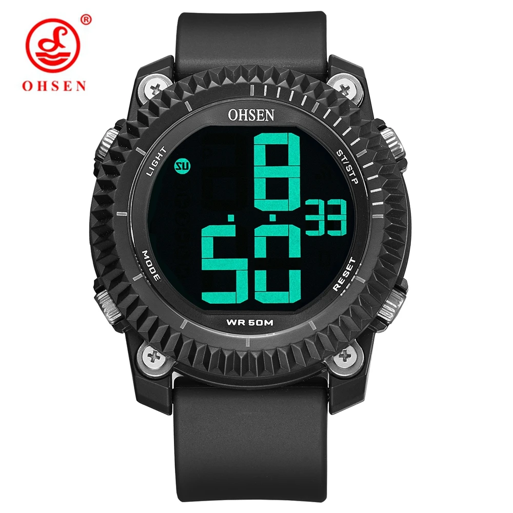 NEW Arrival OHSEN Fashion Electronic Digital Watch Men Wristwatch ...