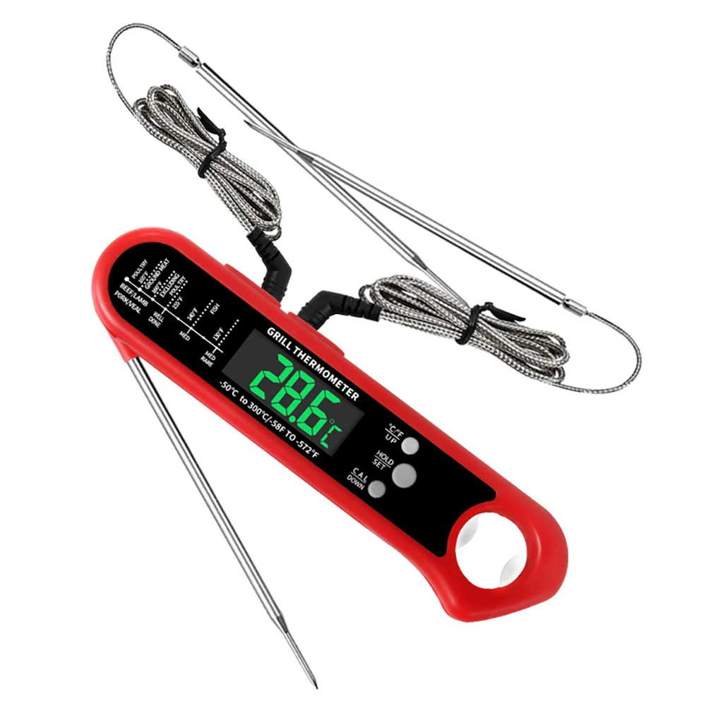 Digital-Food-Thermometer-Kitchen-Probes-Thermometer-Meat-BBQ ...