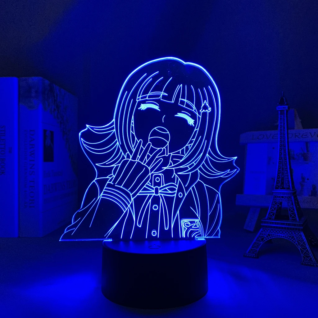 Anime Led Light Danganronpa Chiaki Nanami for Bedroom Decoration Light ...