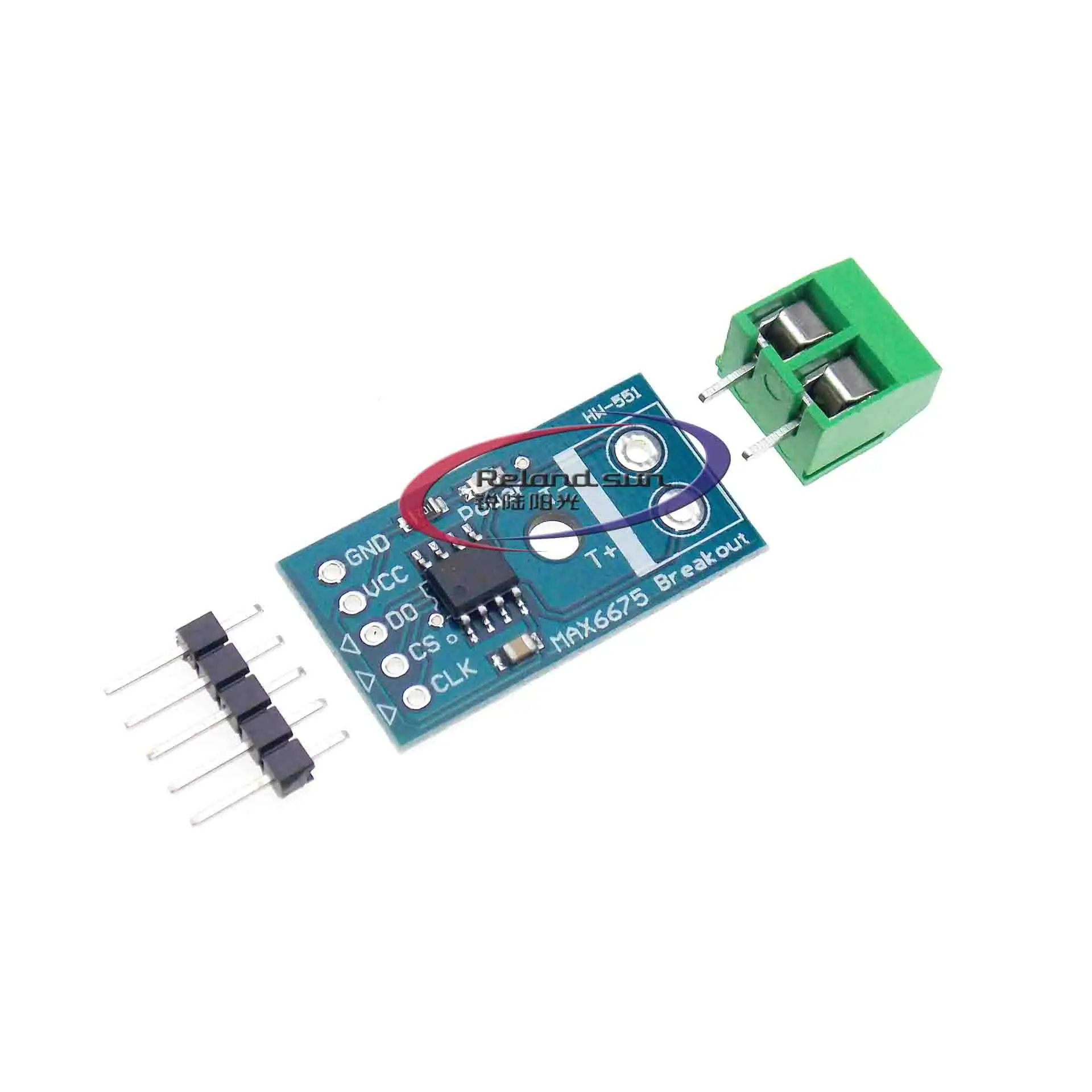 Sensors MAX6675 Thermocouple Temperature Sensor Module Type K SPI ...