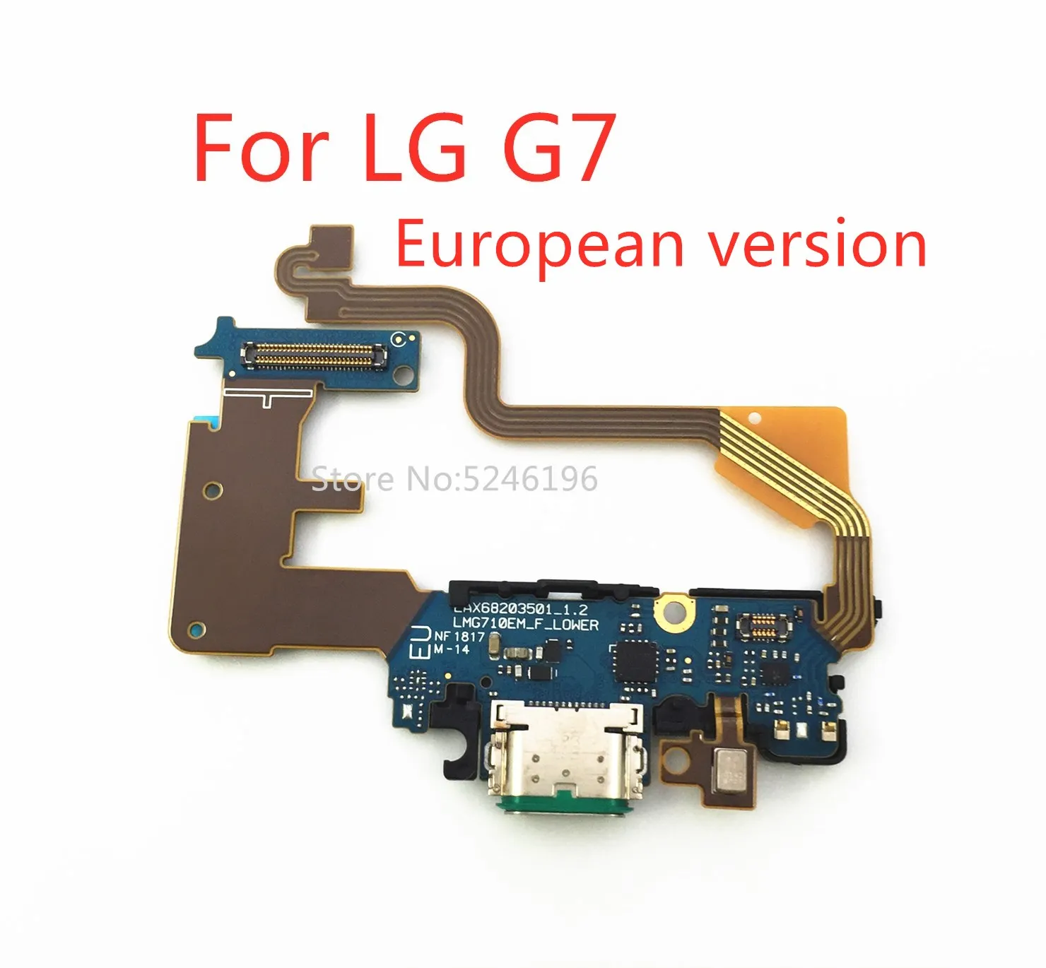 1pcs USB Charging Port Dock Connector Flex Cable For LG G7 ThinQ G710 ...