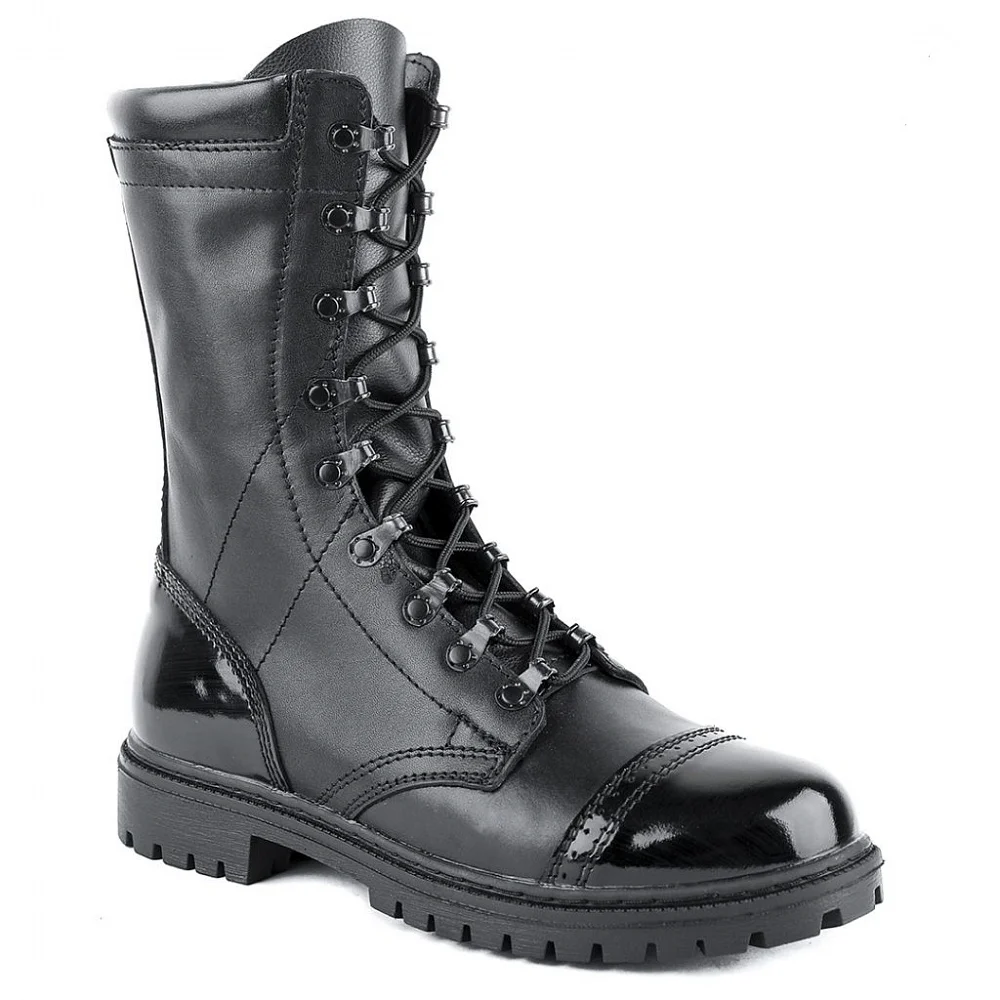demiseason man ankle boots military shoes genuine leather shoes for men ...