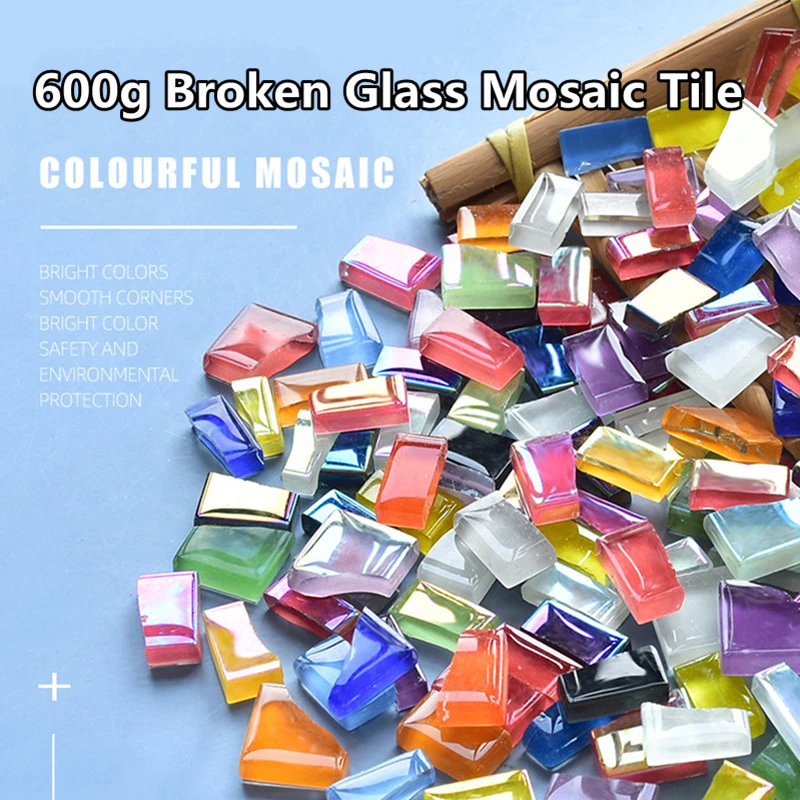 Broken Glass Mosaic Tile