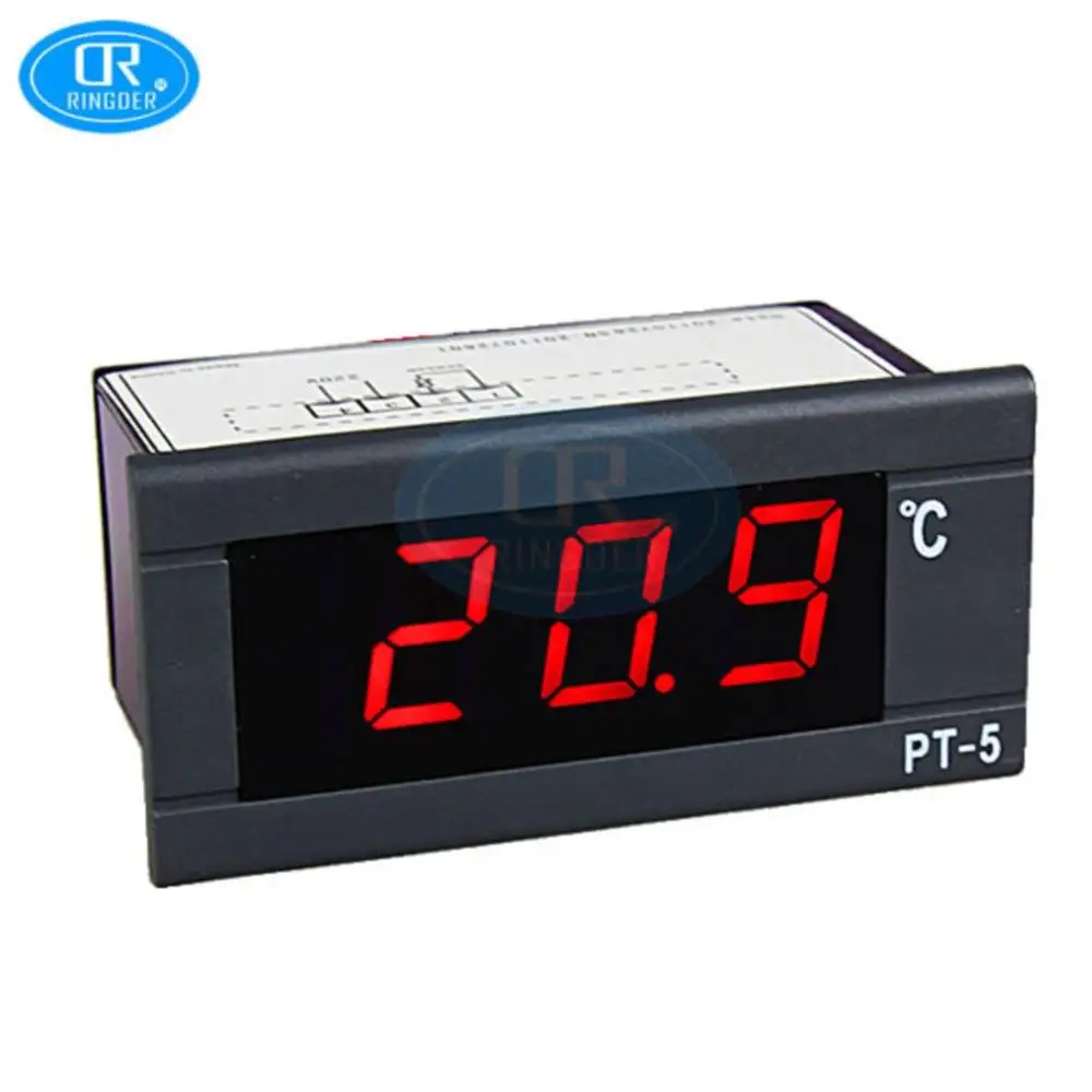 RINGDER-PT-5-12VDC-AC-0-150C-Universal-Digital-Thermometer-LED ...