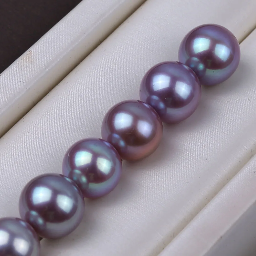 MADALENA-SARARA-7-14mm-AAA-Dark-Purple-Edison-Freshwater-Pearl-Loose ...