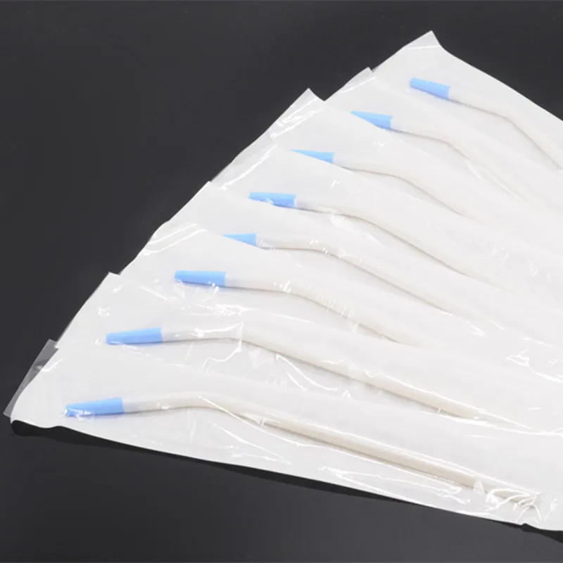 200/Pcs Dentist Lab Supplies Slim Type Disposable Surgical Suction Tips ...