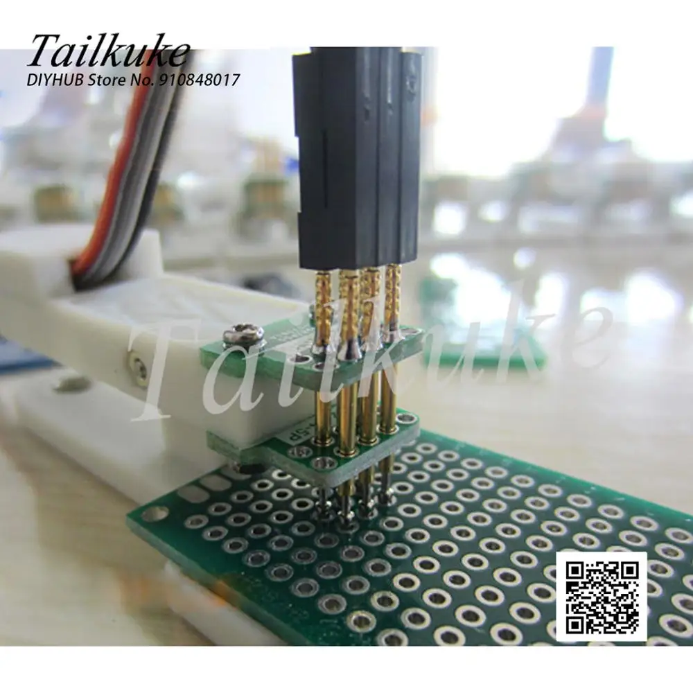 Burning-Fixture-Debug-Download-Pogo-Pin-2-54mm-3P-Double-Row-STM32-STC ...