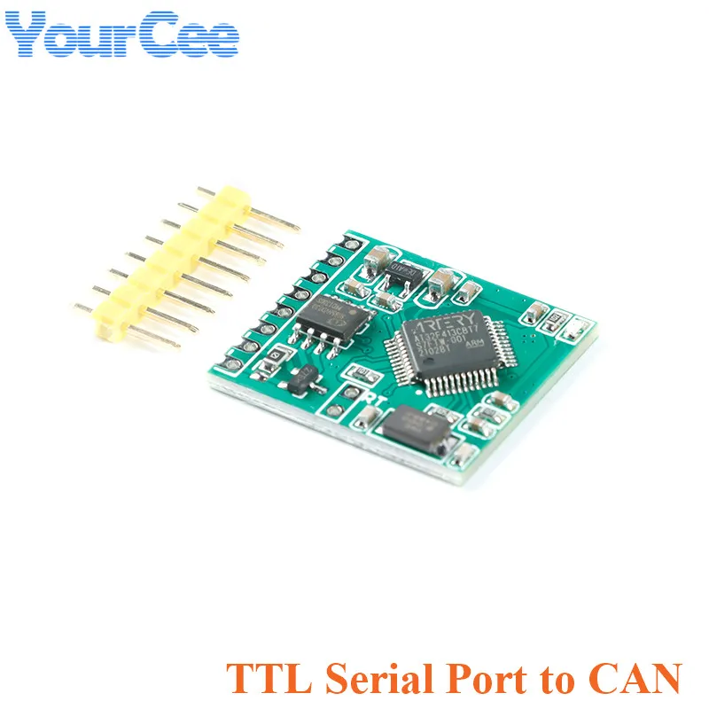 TTL Serial to CAN ModBus CAN Transparent Transmission Serial Converter ...