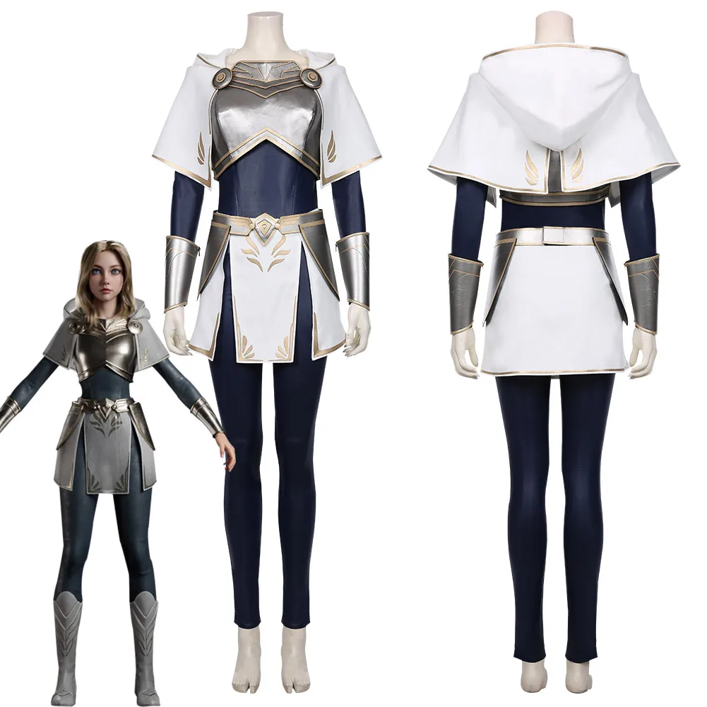 League Of Legends Luxanna Crownguard Cosplay Costume - AllCosplay.com