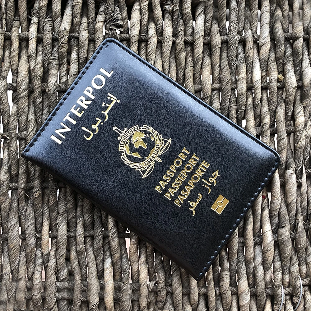 International Criminal Police Organization Passport Cover Interpol ...