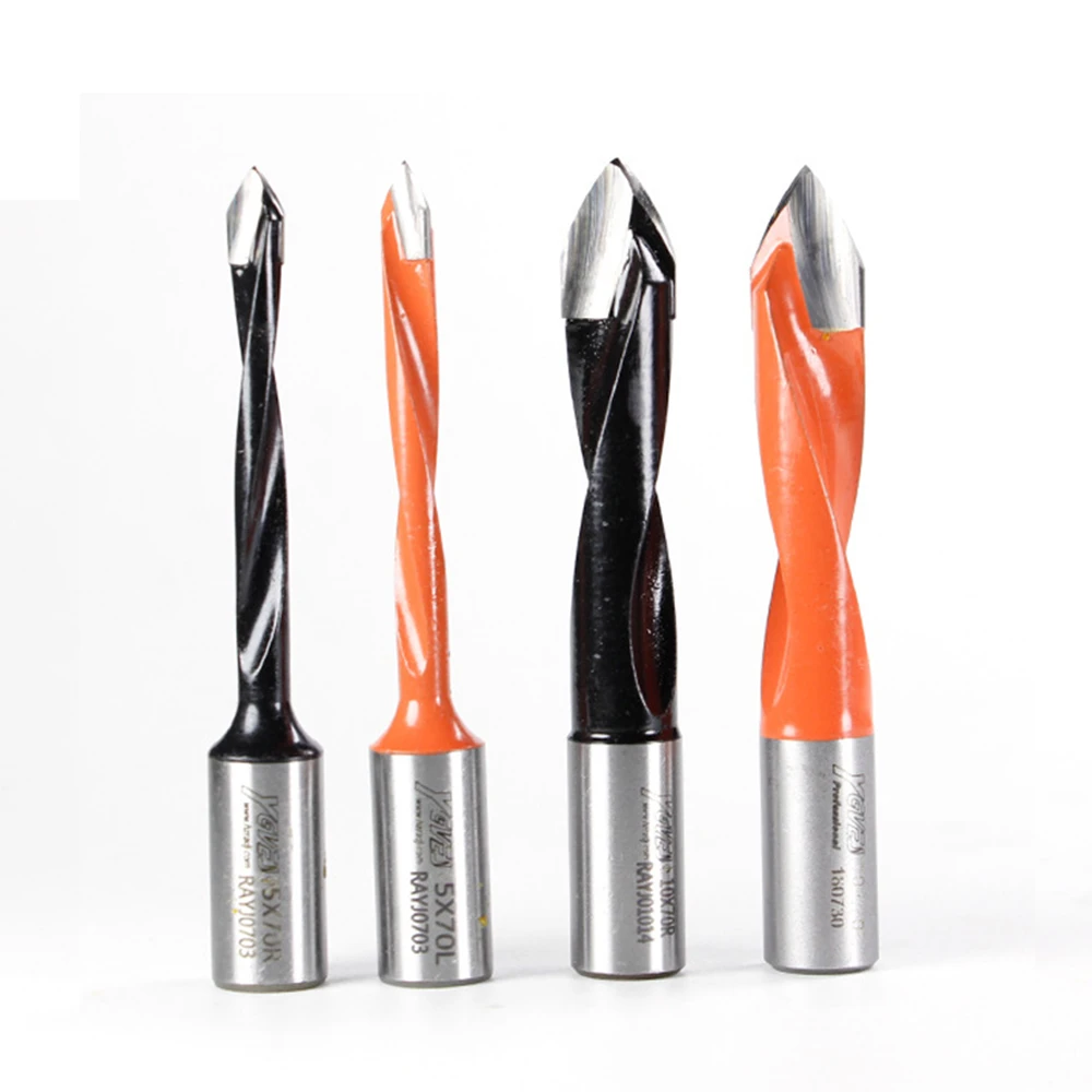 1pc Tungsten Carbide Alloy Gang Drill Bit Woodworking Through Hole ...