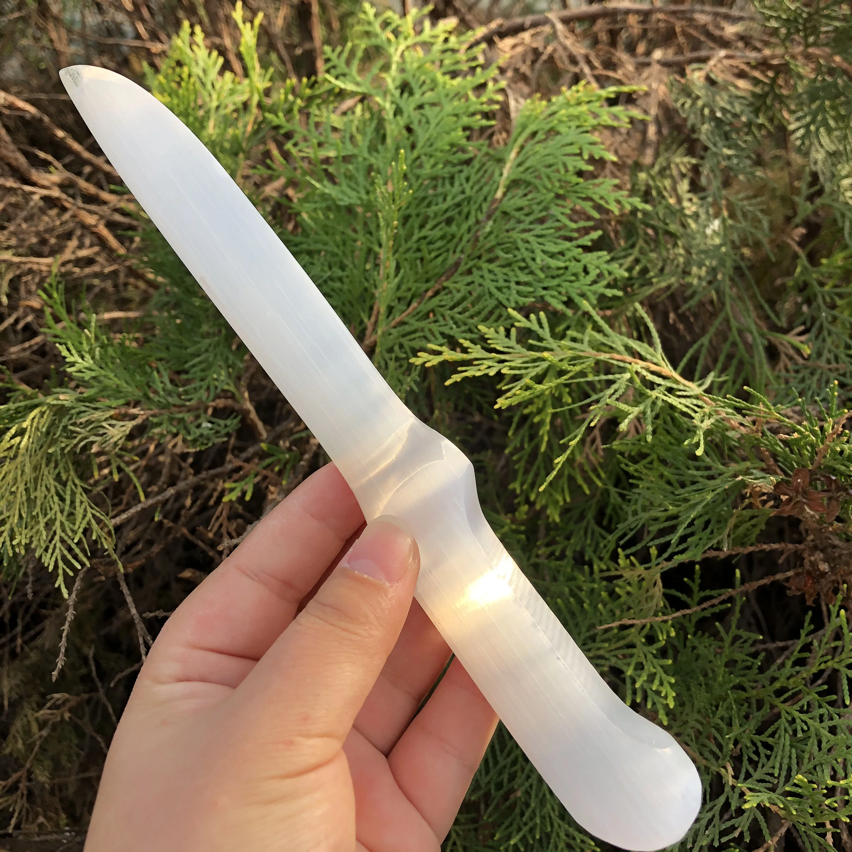 Selenite Sword