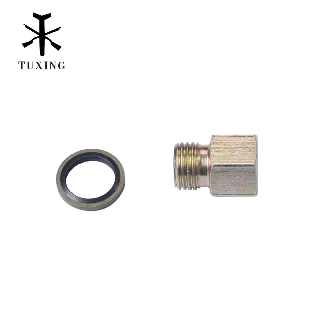 M14*1.5 Male Thread M10*1 Female Thread Connection Brass Pipe Fitting ...