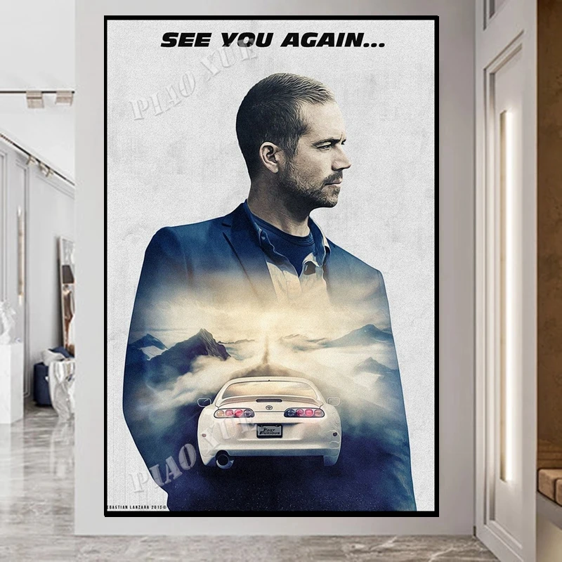 Paul Walker Fast And Furious 6 Poster
