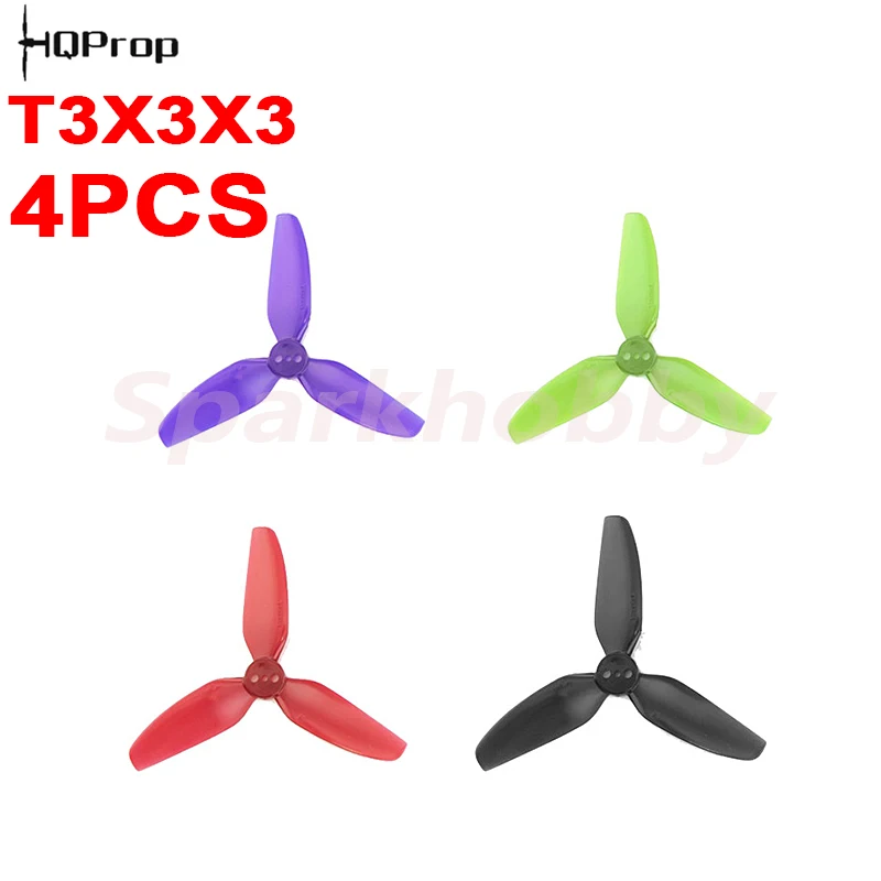 4PCS-2Pairs-HQ-Durable-Prop-T3X3X3-propeller-3-blade-tri-blade-3-inch ...