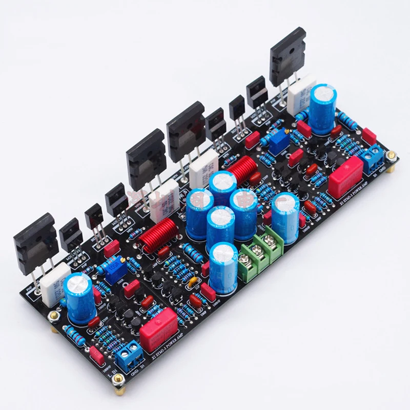 2-100W-Stereo-Audio-Amplifier-Board-Symasym5-3-Discrete-Component-Power ...