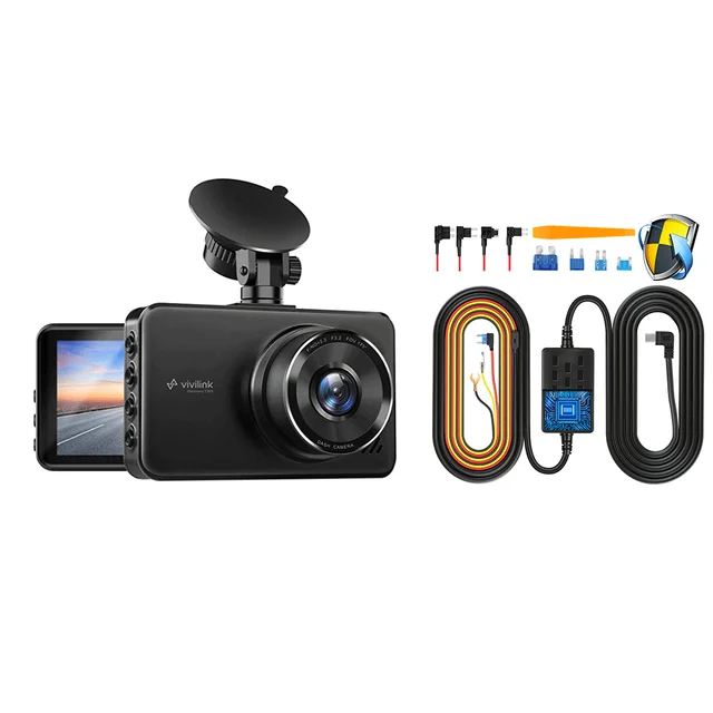ViviLink T20X Dash Cam 2.5K Camera Car Driving Recorder 3″ IPS Screen ...