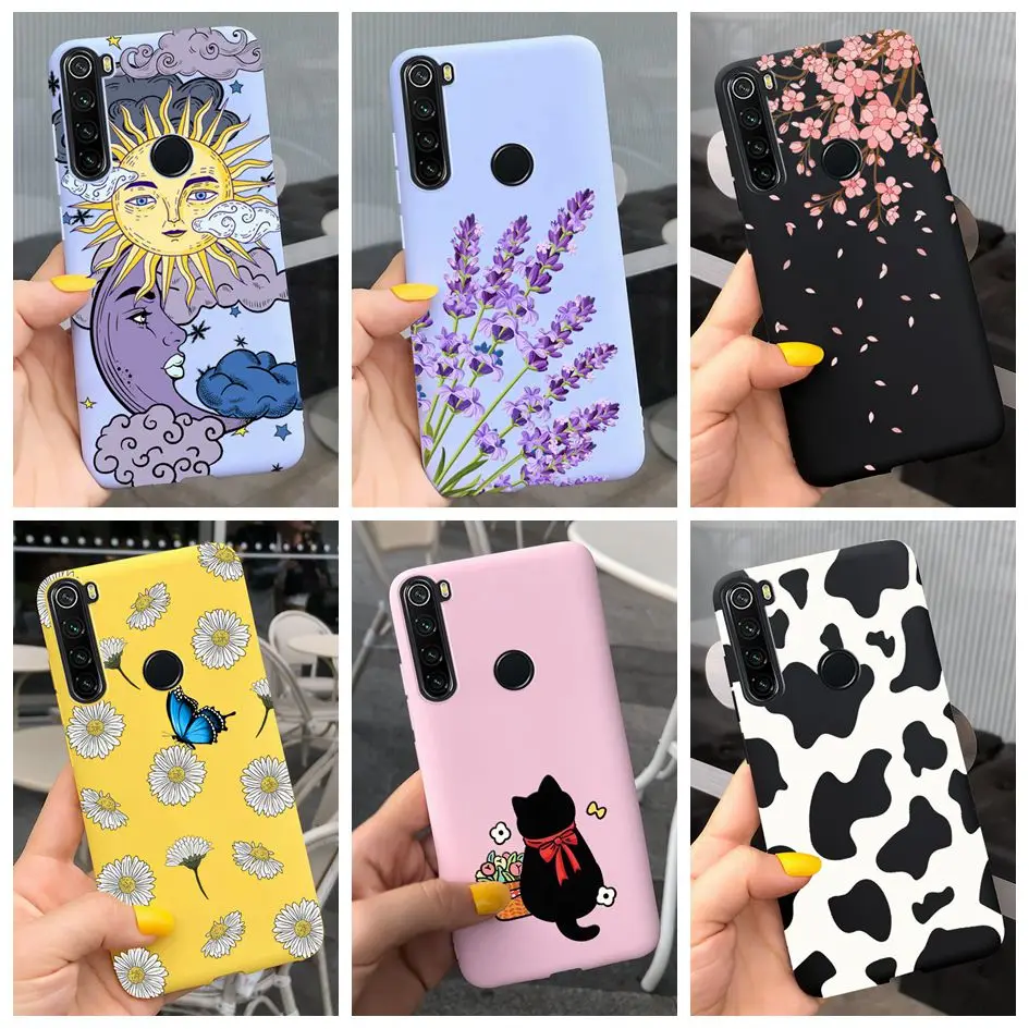 For Xiaomi Redmi Note 8 8T Case Cover For Xiaomi Redmi Note 8 Pro Back ...