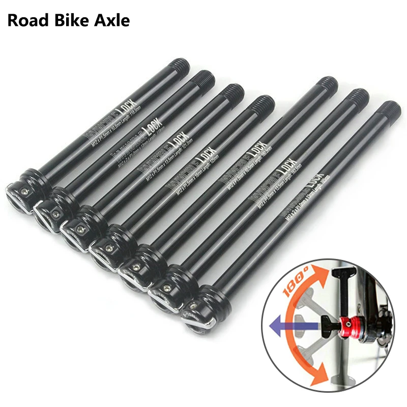 Bicycle Thru Axle Bike Quick Release Hubs Tube Shaft Skewers Road Bike ...