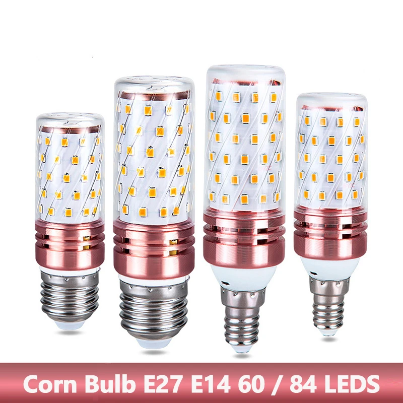 220v E27 E14 Led Corn Bulbs 12w 16w Candelabra Led Light Bulb White 6500k Warm White 3000k 800lm ...
