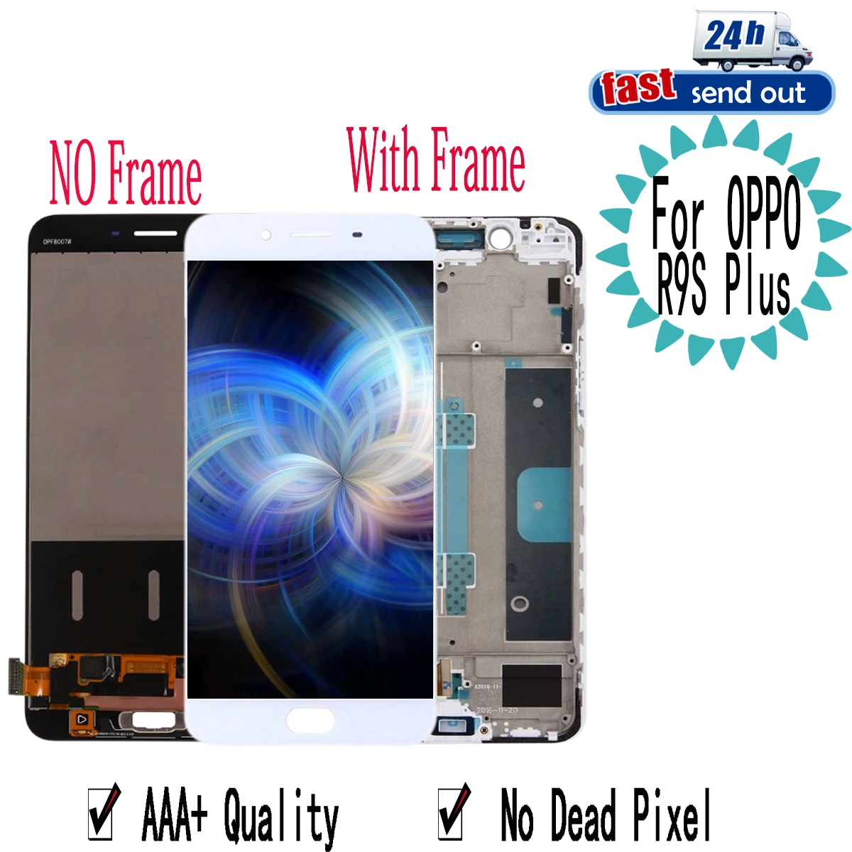 6.0" R9SPlus LCD For OPPO R9S Plus LCD Display Touch Screen Digitizer ...