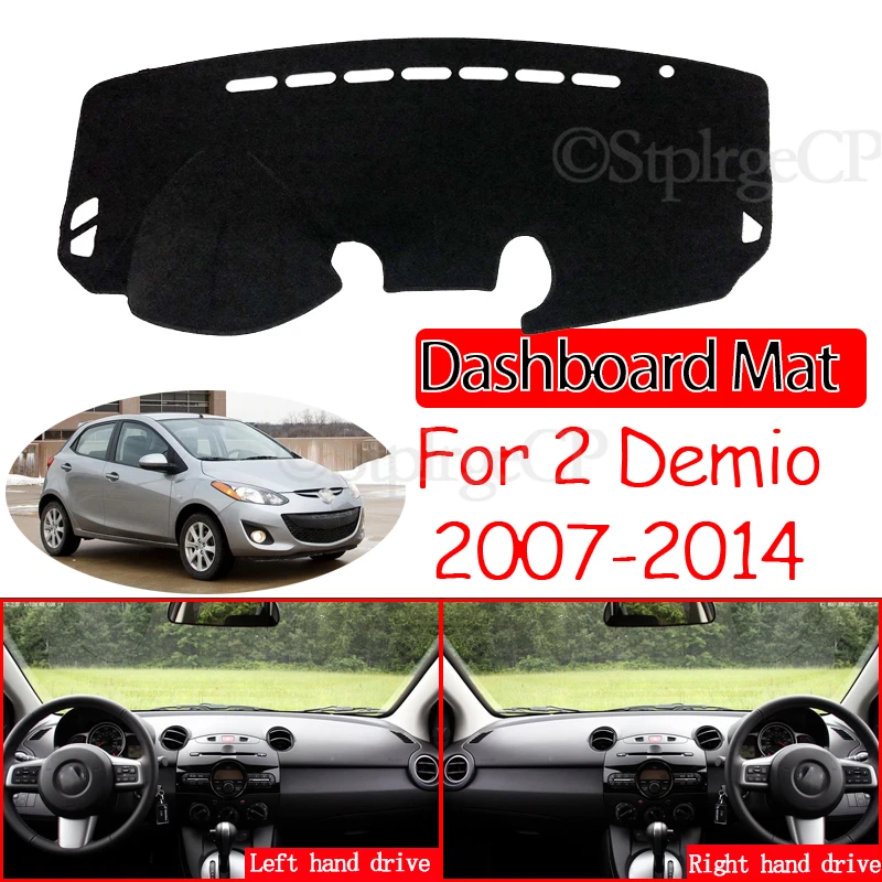 for-Mazda-2-Demio-2007-2014-DE-Anti-Slip-Mat-Dashboard-Cover-Pad ...