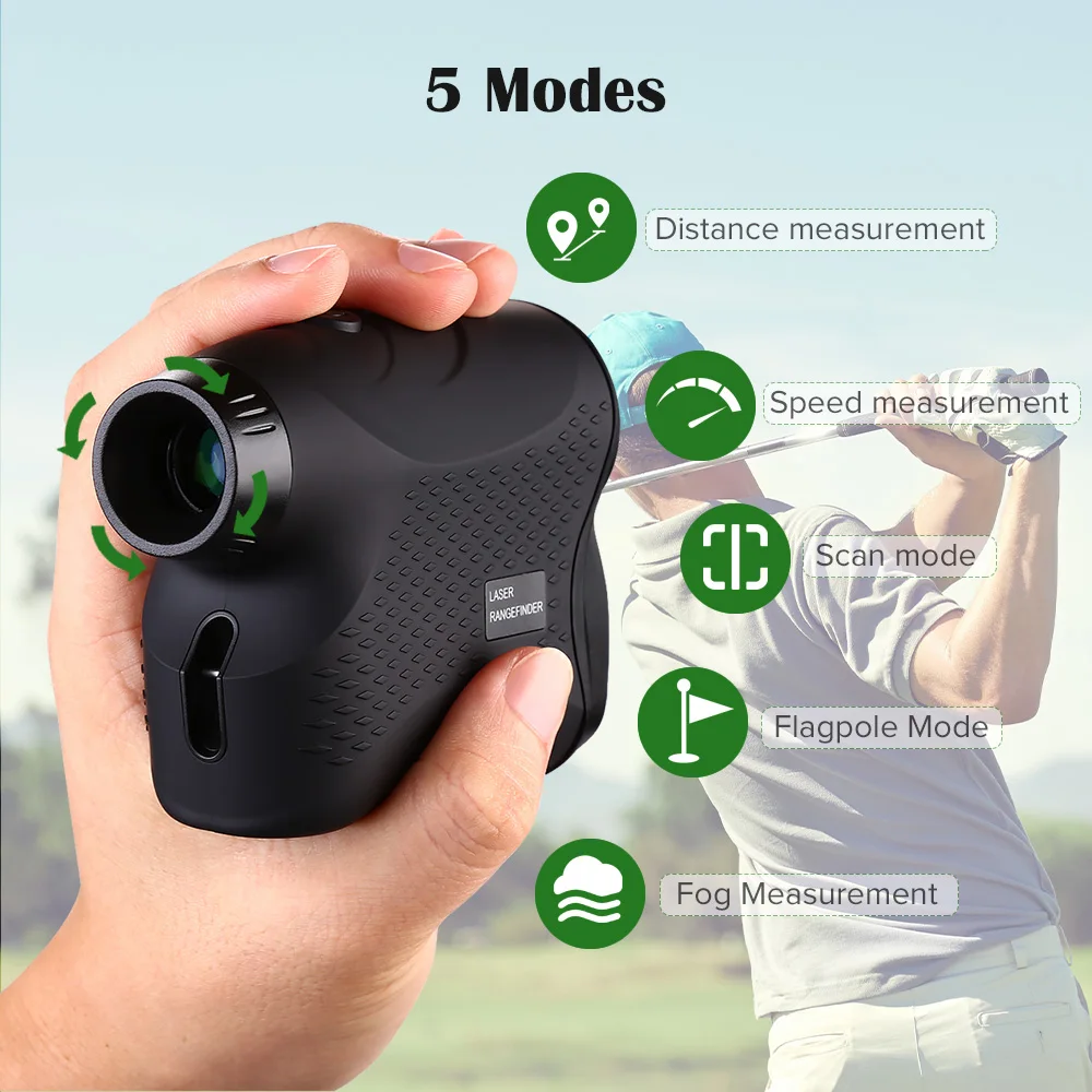 Boblov LR0600P Golf Laser Rangefinder Telescope Laser Rangefinder 600m ...