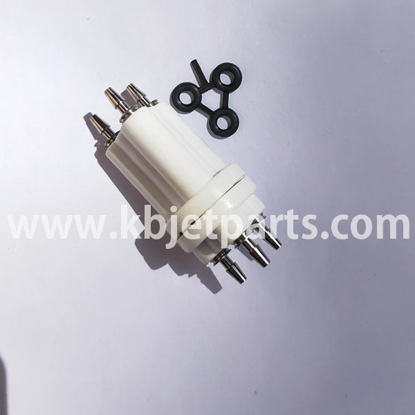 Fa20254 Pigment Ink Printhead 3 Way Fluid Connector Use For Linx 4800 ...