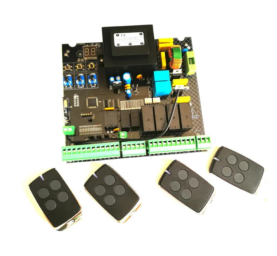 220VAC-automatic-swing-gate-opener-AC-motor-control-unit-PCB-controller ...
