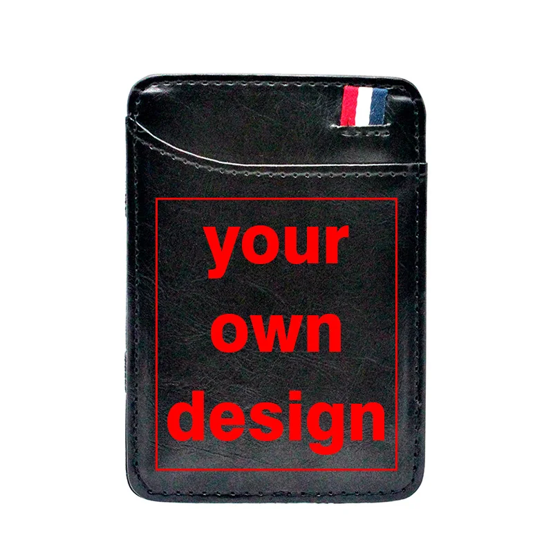 Personalized-Card-Wallet-Leather-Custom-Your-Own-Design-Brand-Logo ...