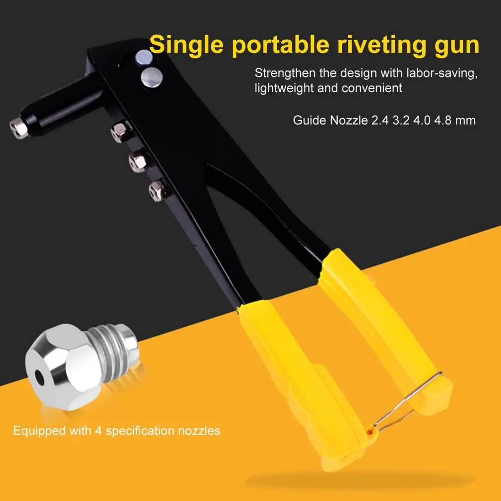 Manual Double Handle Rivet Gun Stainless Steel Rivet Gun Pull Willow ...