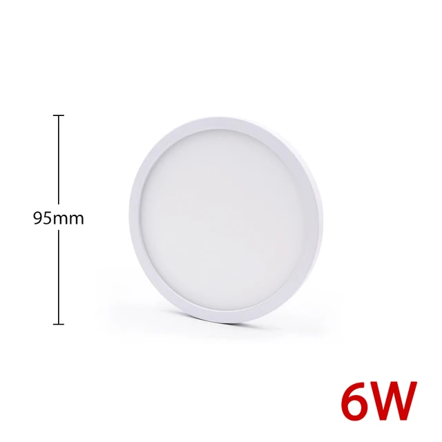 Ceiling light 6W 9W 13W 18W 24W LED Round Panel Light down light ...