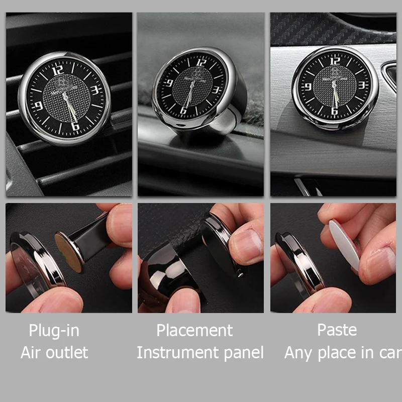 For Subaru Car Clock Refit Interior Luminous Electronic Quartz ...