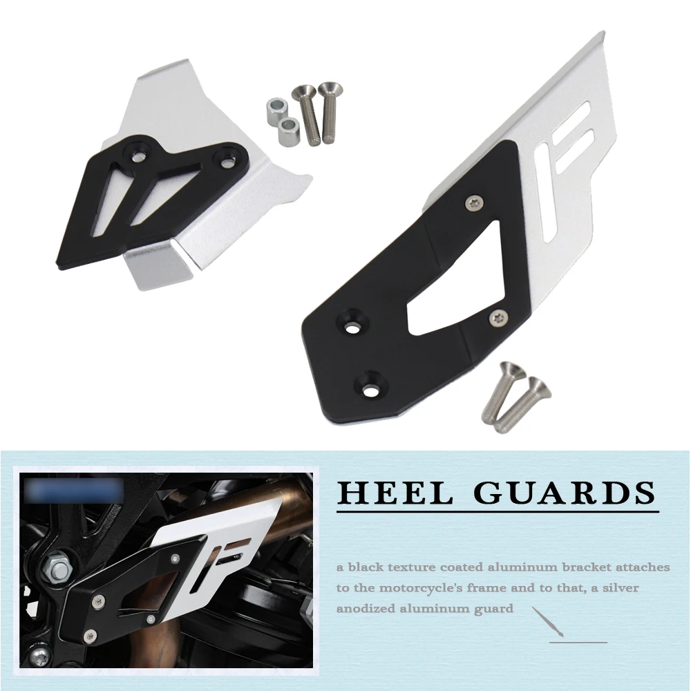 f-600-700-800-gs-NEW-Left-Right-Heel-Guards-protector-Guard-Rear-Foot ...