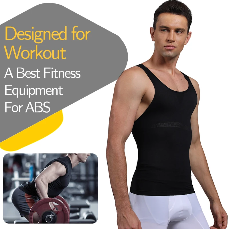 ShaperSlim™ – Men’s Snatched Singlet - Shiremstore.com