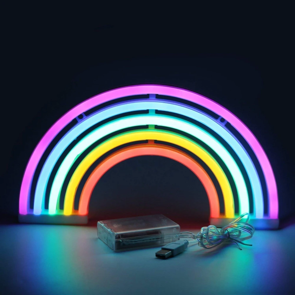 Neon Rainbow Lights
