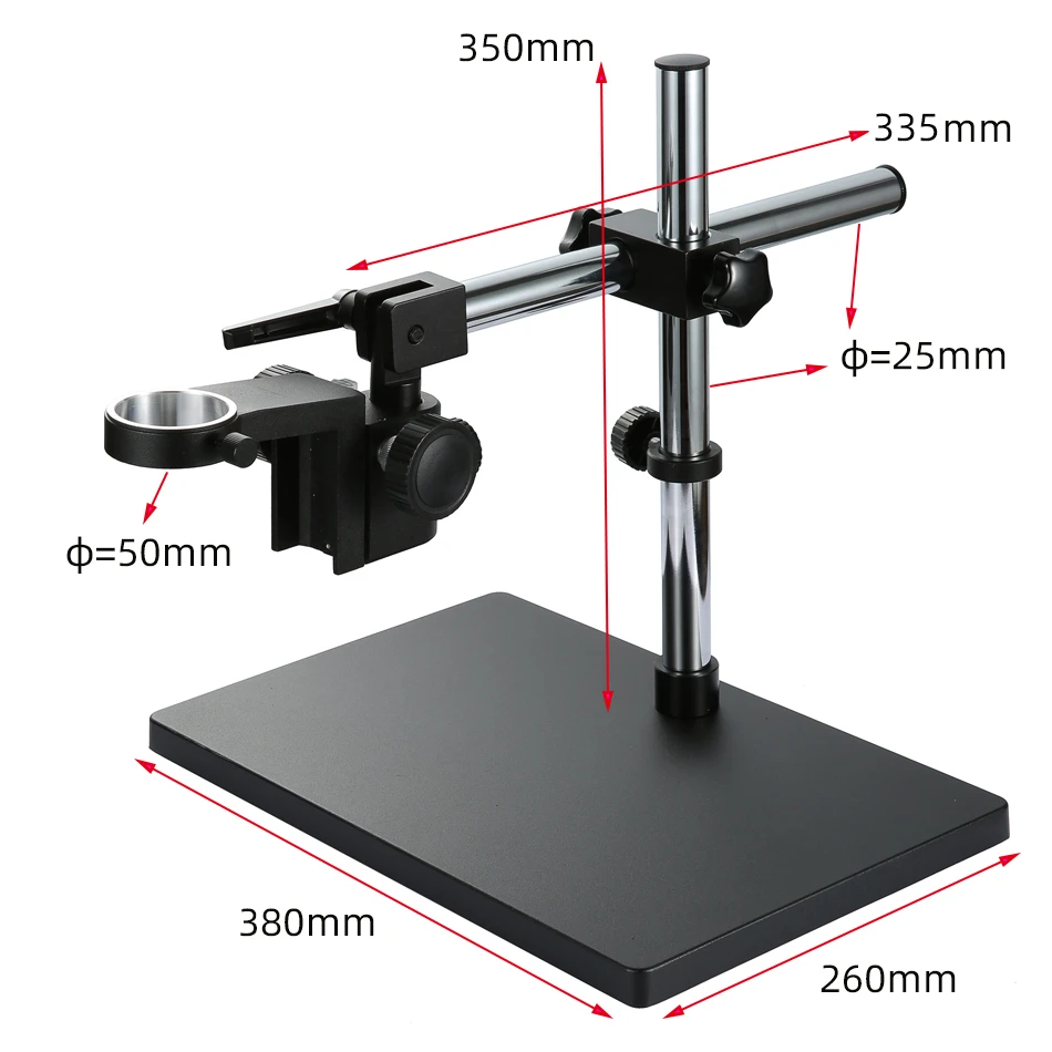 Industrial Electronic Video Microscope Camera Lens Holder Bracket 50mm ...