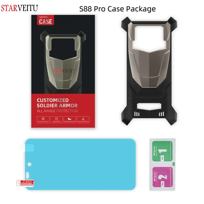 STARVEITU for DOOGEE S88 Pro Original Protect Case Soft Silione 6.3 ...