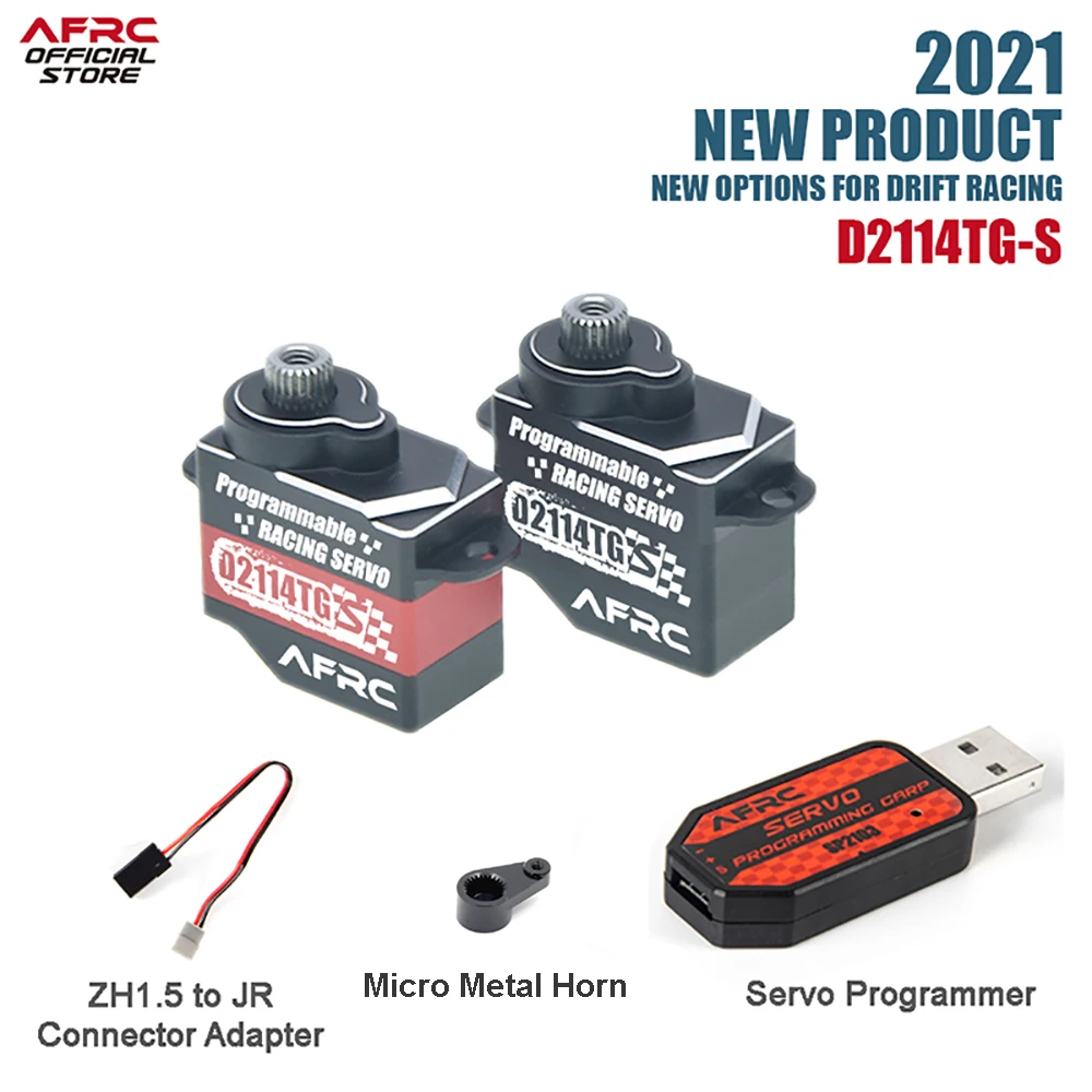 Afrc-d2114tg-s 11g All Metal Micro Programmable Servo Super Mute ...