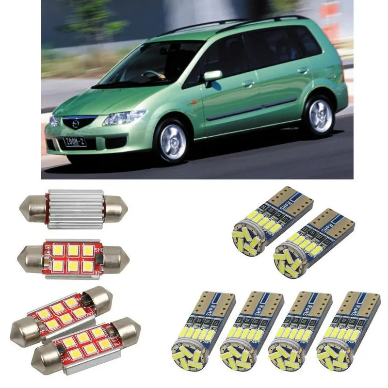 superbright-Interior-led-Car-lights-For-Mazda-premacy-cp-minivan-bulbs ...