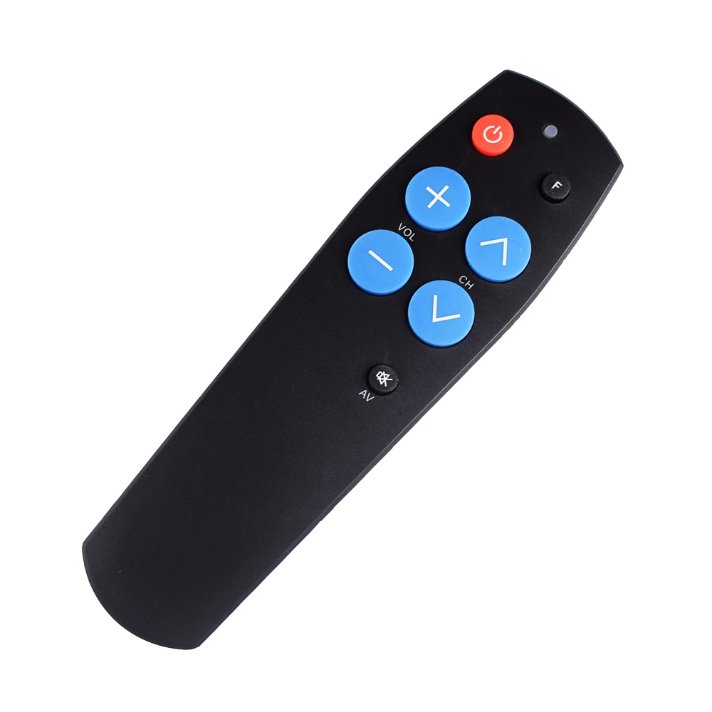 7 Big Buttons Universal Learn Remote Control For Tv Cd Dvd Stb Lighting ...
