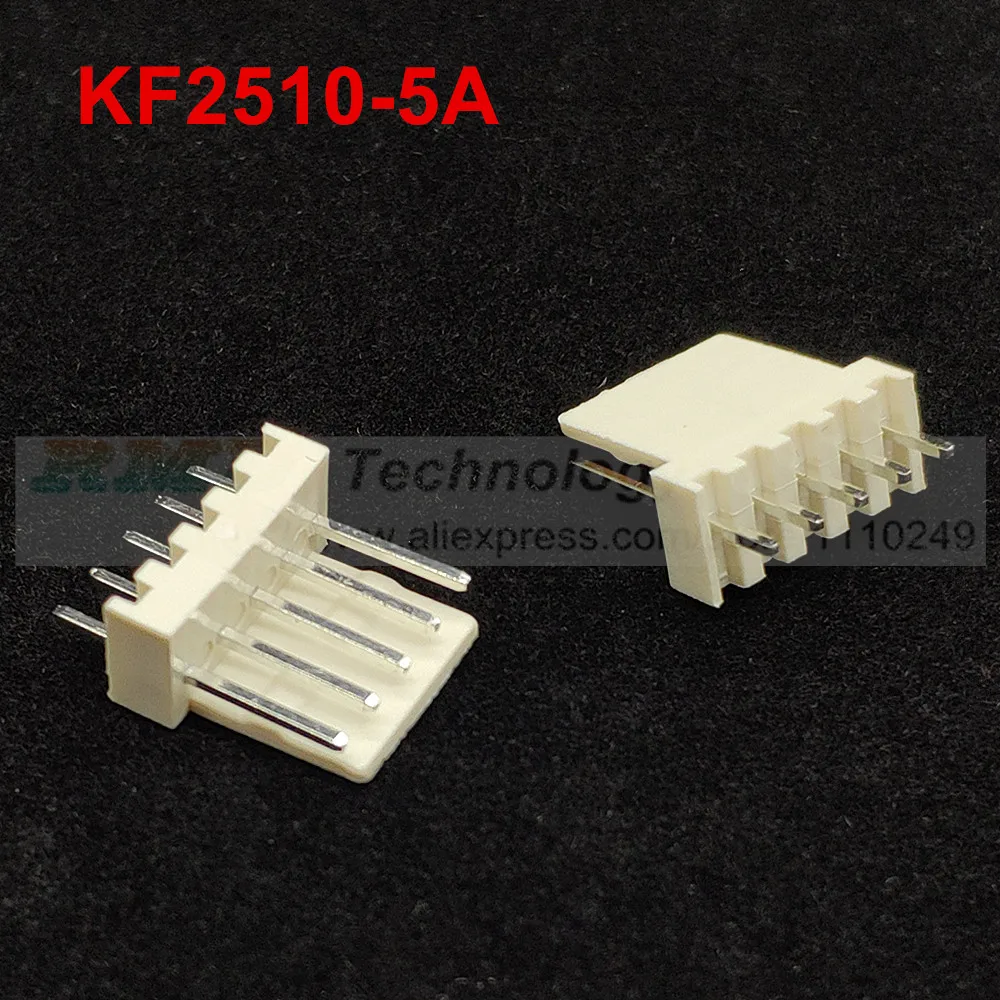 Conector macho KF2510 KF2510 5A, cabezal de Pin de 2,54mm, 5 pines, 50 unids/lote, Envío Gratis ...