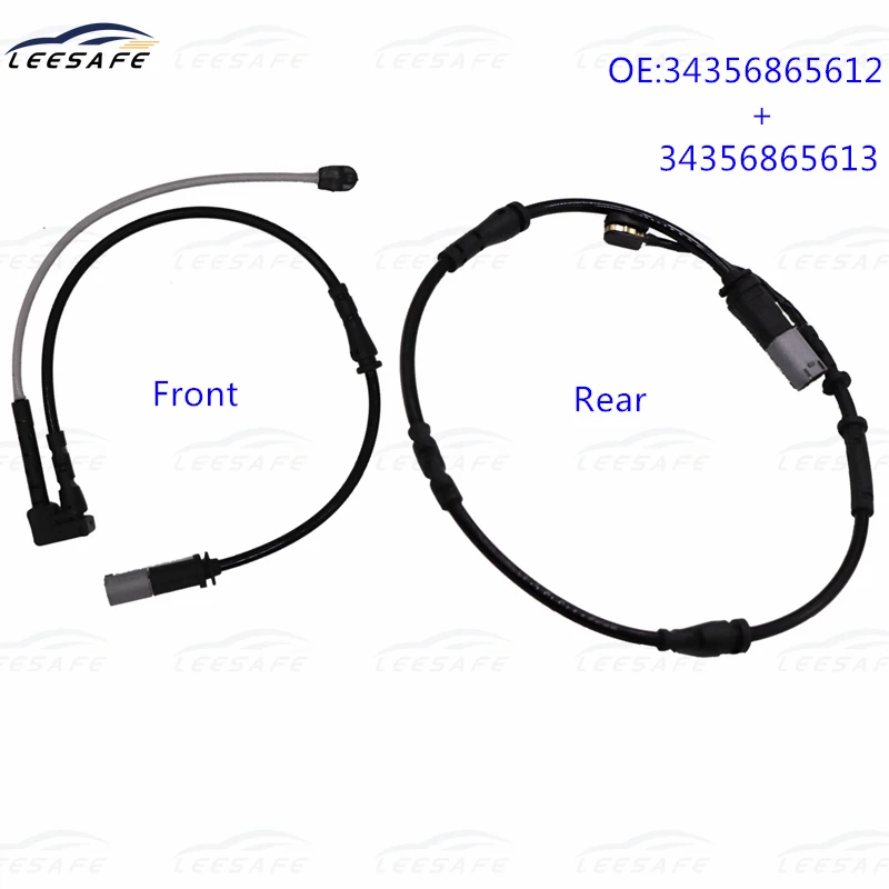 Front-Rear-Brake-Pad-Wear-Warning-Contact-OEM-NO-34356865613 ...