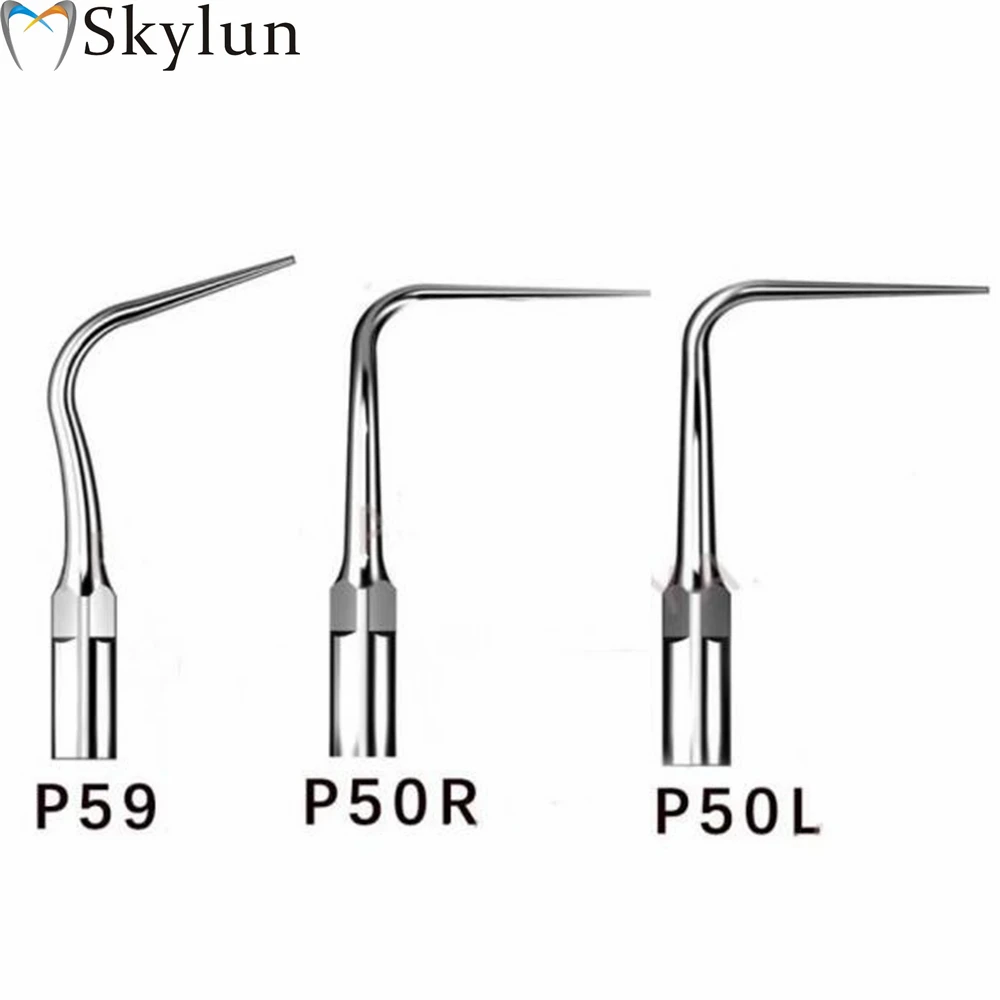 5pcs Dental Endodontics Ultrasonic Scaler Tips P59 P50l P50r Fit Ems